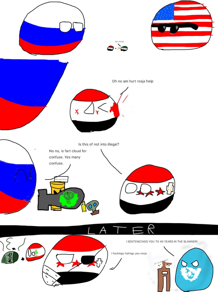Polandball Comics Russia