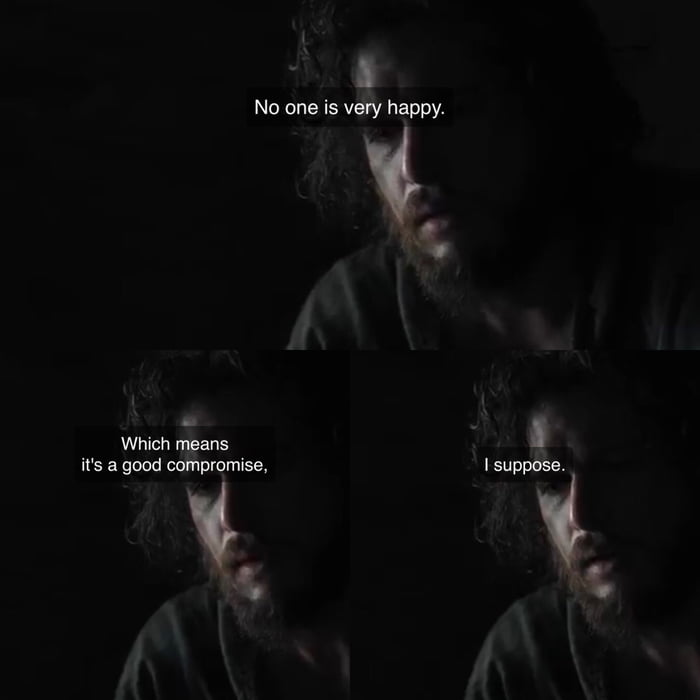 Finally, Jon Snow knows something. - 9GAG