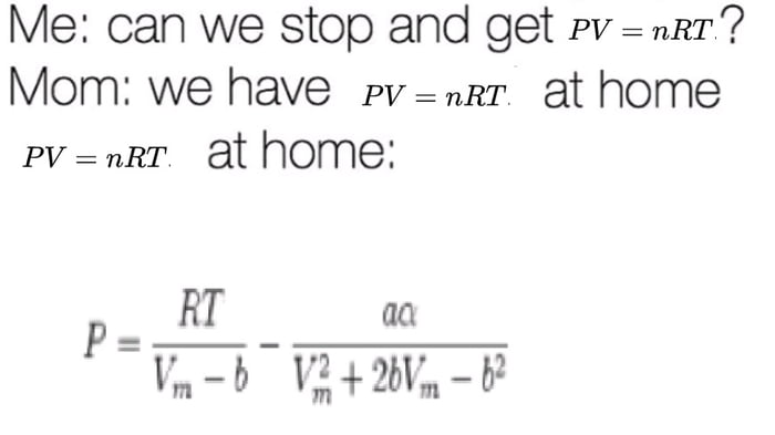 Im still a bit confused about fugacity - 9GAG
