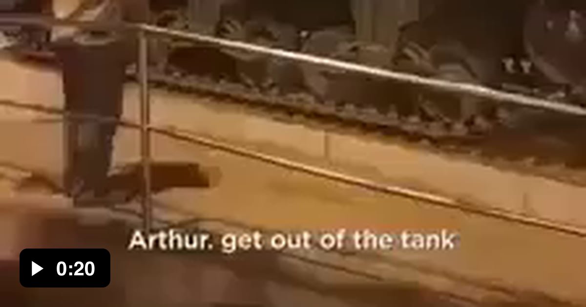 How to end every argument, be in a tank. - 9GAG