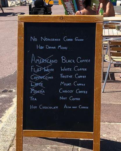 No Nonsense Coffee Guide - 9GAG