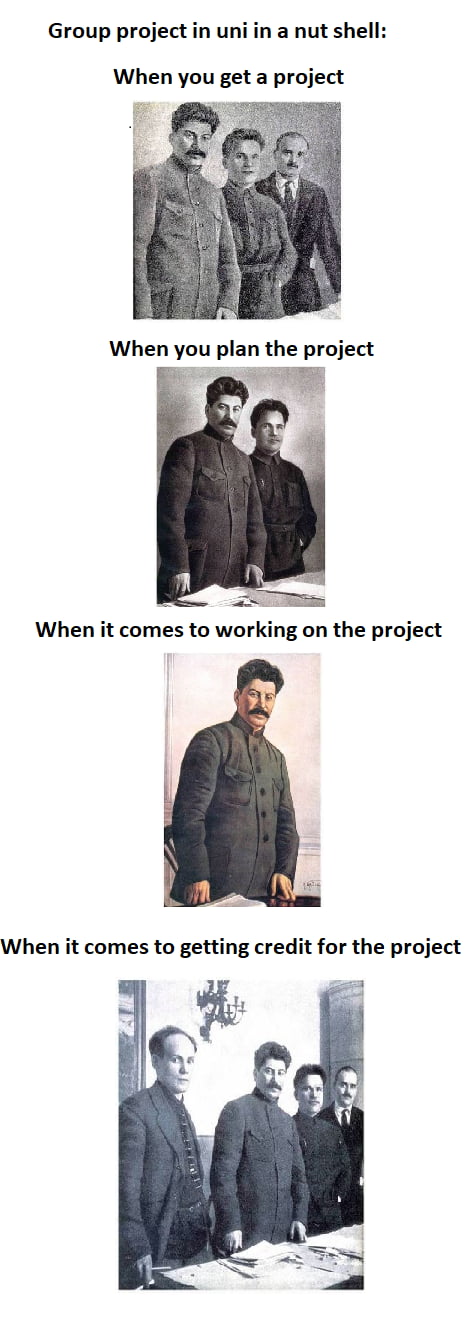 Group projects suck - 9GAG