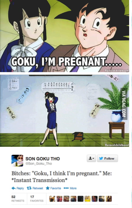 Instant transmission - 9GAG