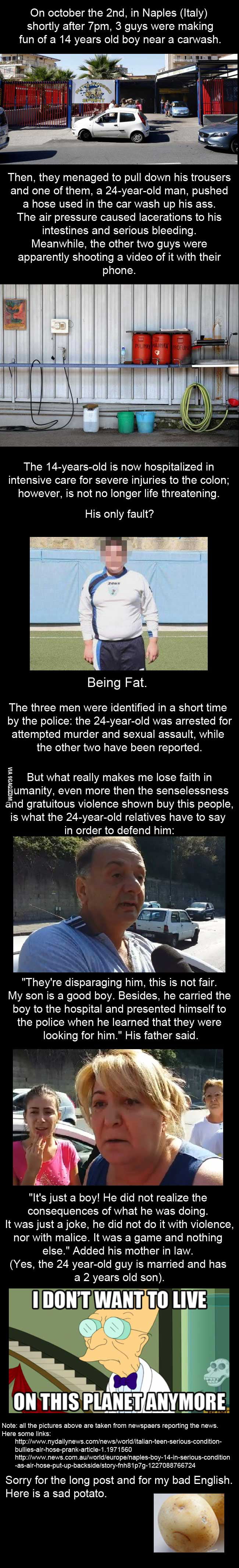 Faith in humanity: lost - 9GAG