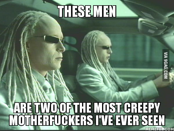 Cyber twins from the Matrix: Reloaded - 9GAG