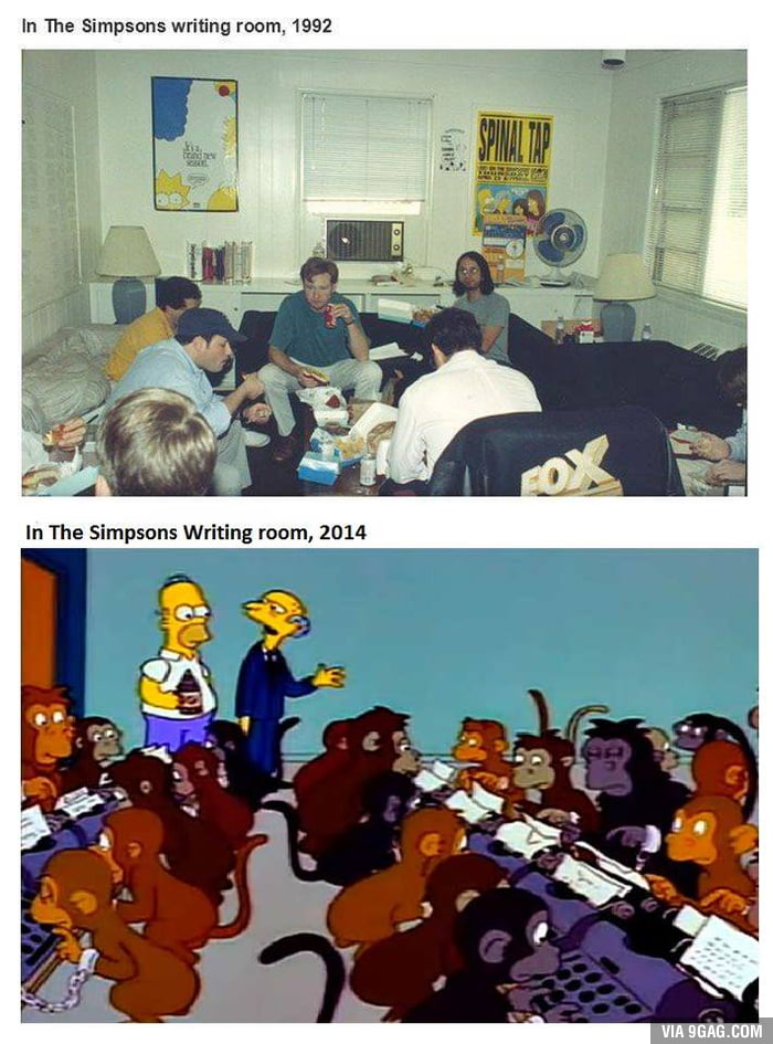 The Simpsons Writing Room - 9GAG