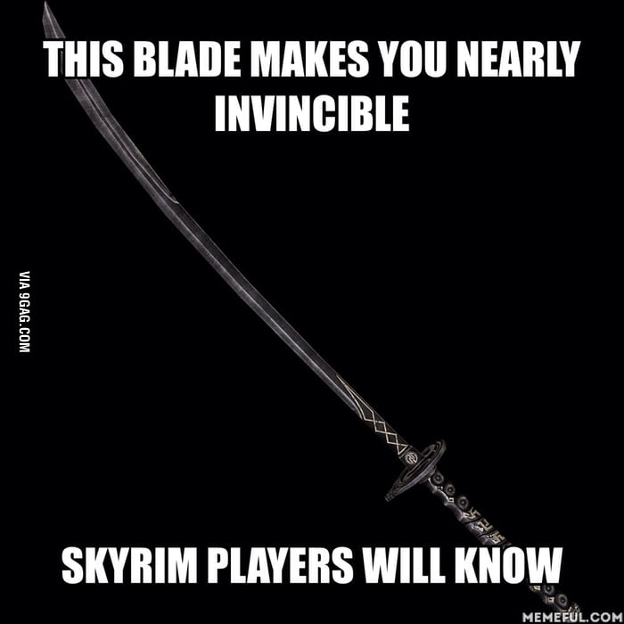 Ebony Blade - 9GAG
