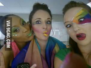 Makeup WTF??? - 9GAG