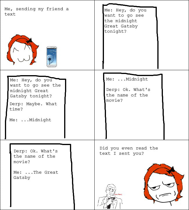 Texting rage - 9GAG