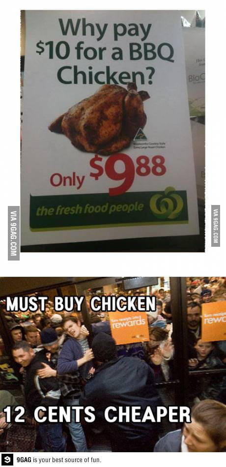 Huge discount at countdown - 9GAG