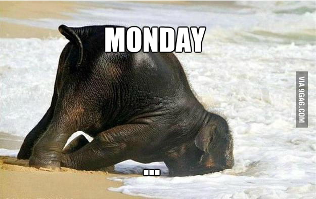 Monday... - 9GAG