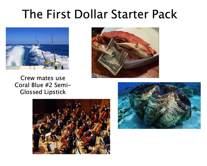 The First Dollar Starter Pack - 9GAG