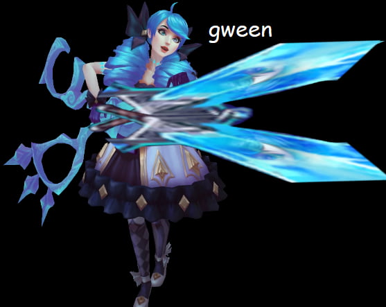 When gwen builds sheen - 9GAG