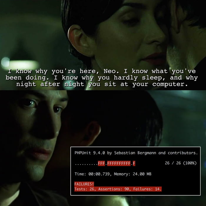 Debugging the Matrix - 9GAG