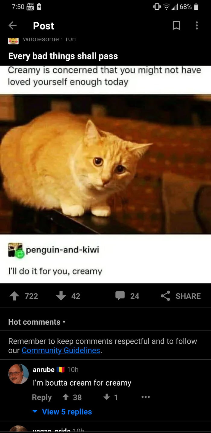 Sometimes if you time things just right screenshots can become memes ...