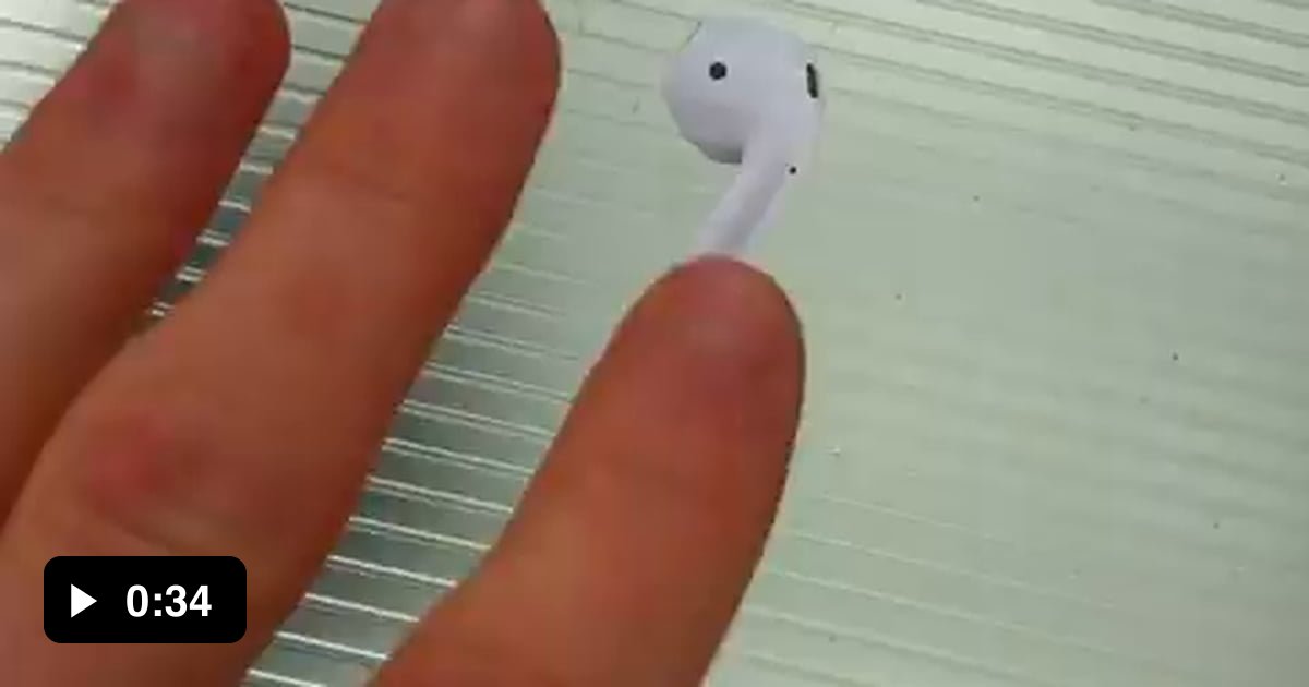Airpod sticker prank - 9GAG