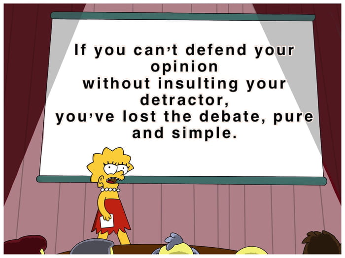 Too many people here think an ad hominem is a valid argument - 9GAG