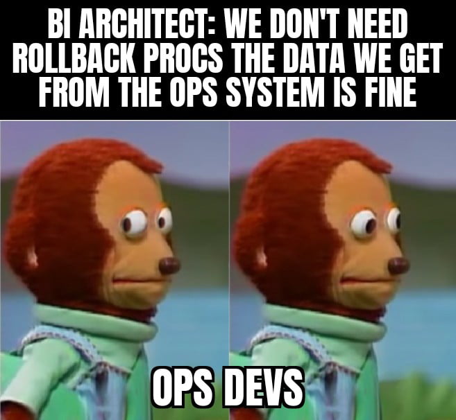 Build an ETL rollback? - 9GAG