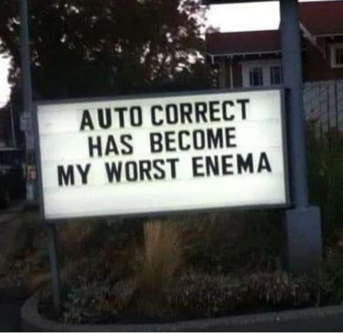 Damn that autocorrect - 9GAG