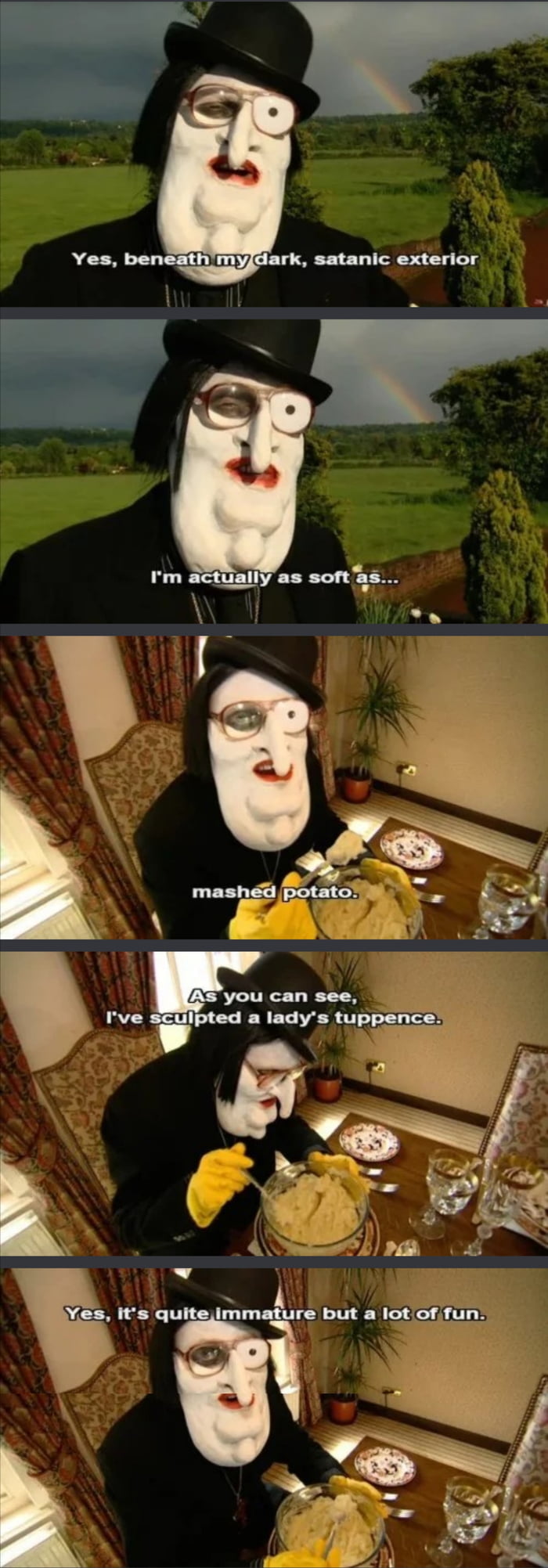 Bo Selecta's Marilyn Manson was ahead of it's time. - 9GAG