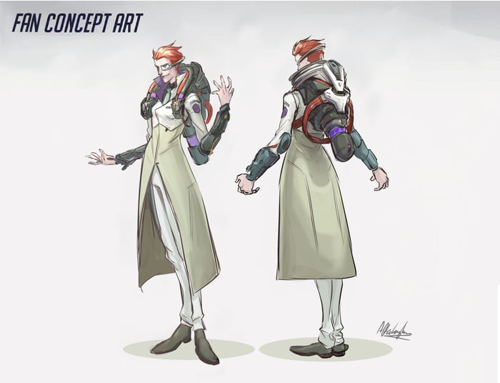 Lab Coat Moira Skin by ohnoafterlaughs - 9GAG