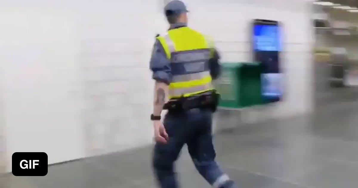 Swedish security guard stops a fight - 9GAG