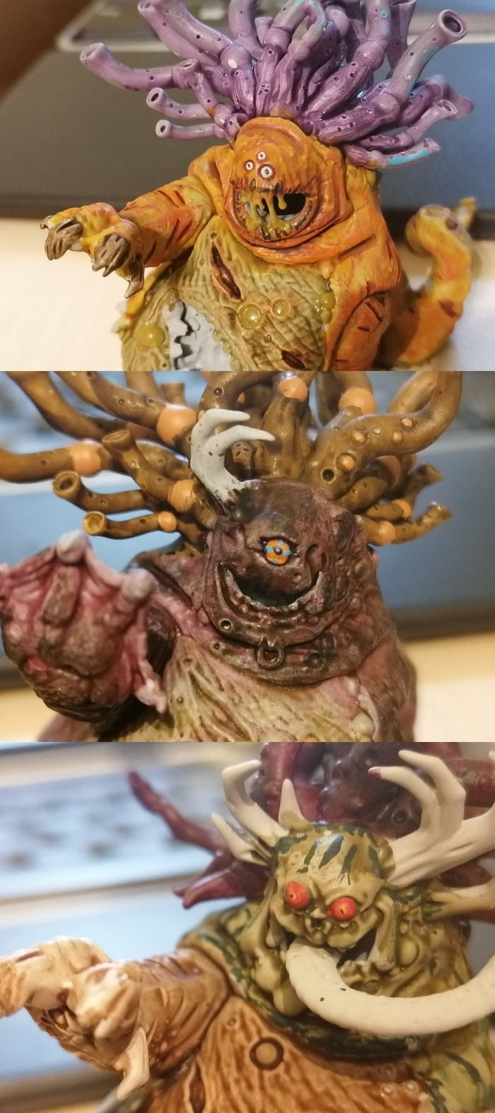 All beasts WIP, but at least the eyes are done - 9GAG