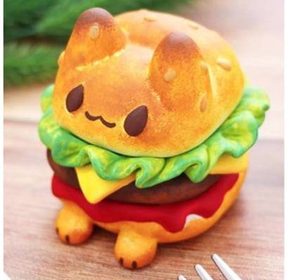 Cat borger cute but if you go too close it consumes your soul and flesh ...