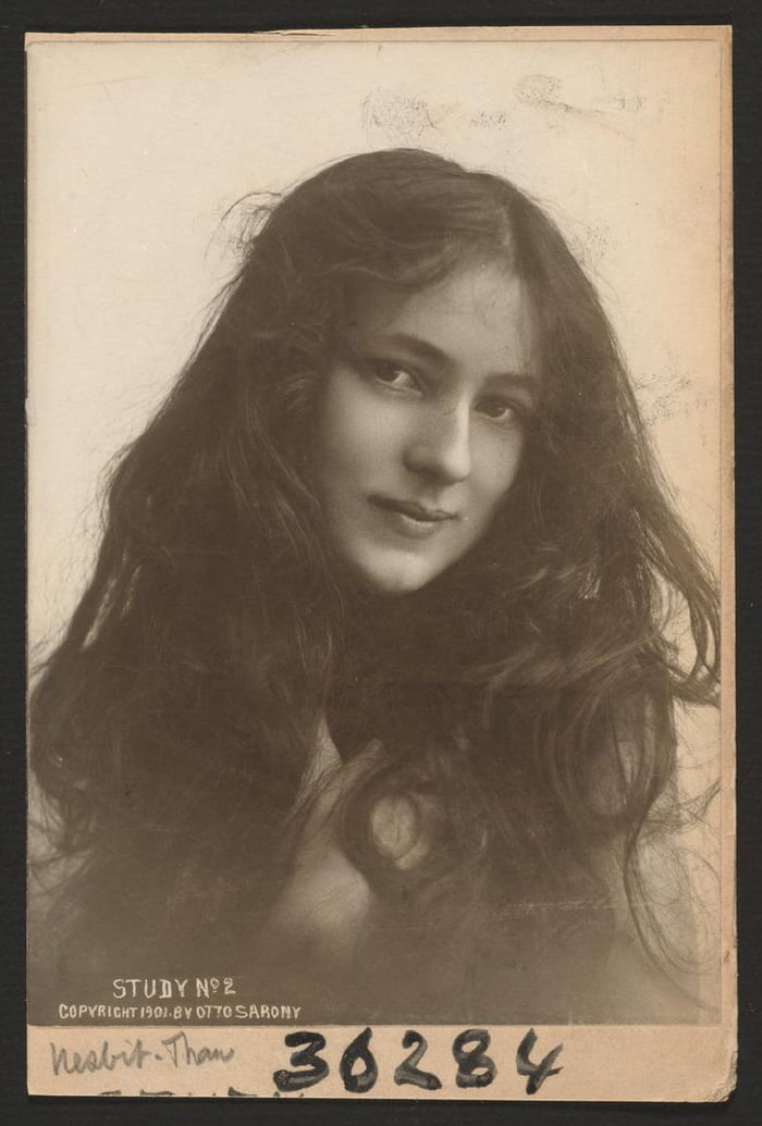 Evelyn Nesbit - America's first Super-Model. She was the Femme fatale ...