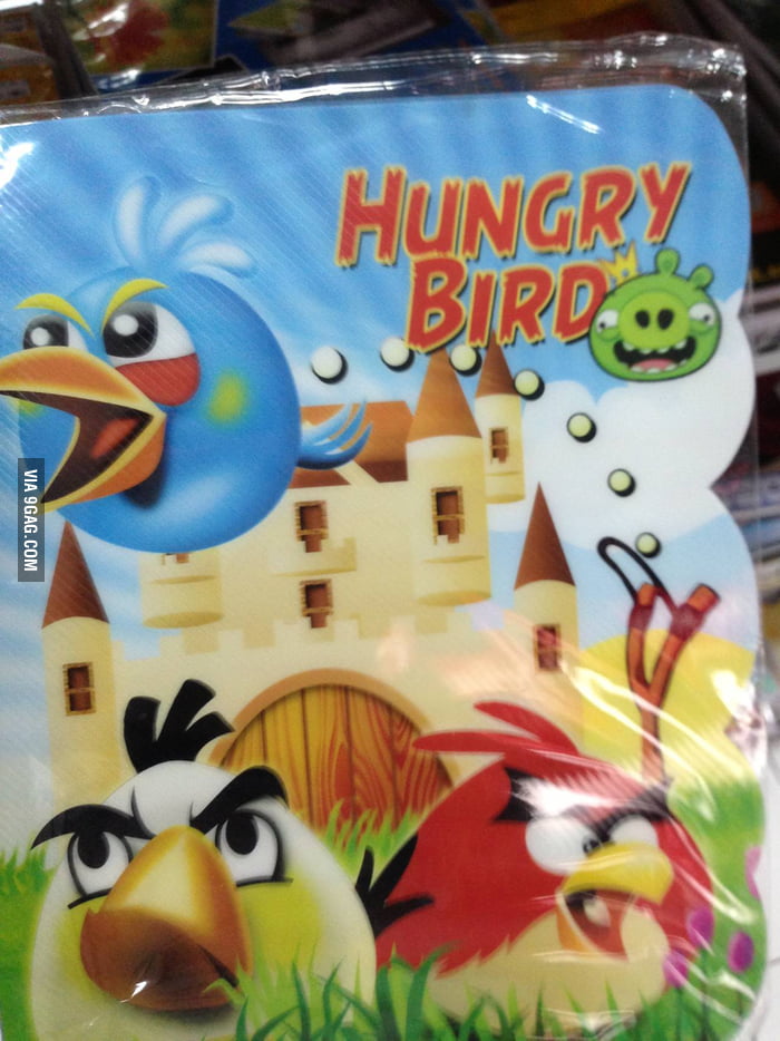 Angry birds are hungry right now - 9GAG