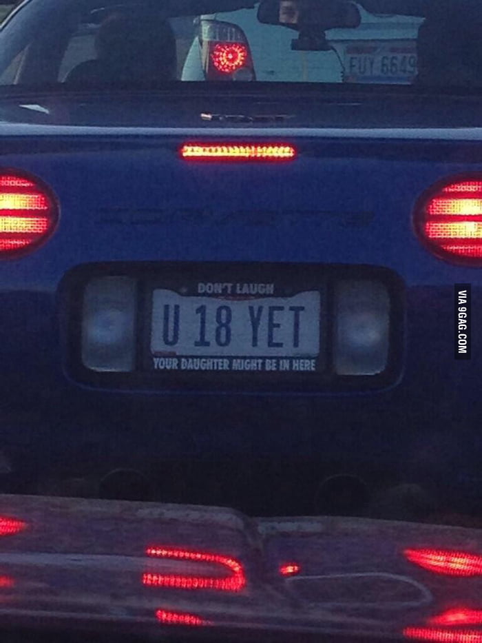 Pulled up behind this stud - 9GAG