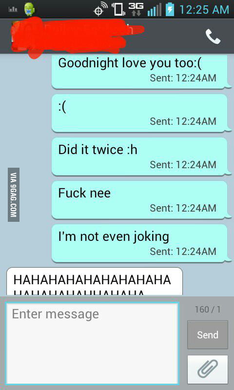 Initially meant to put a smiley. Then tried to correct it... - 9GAG