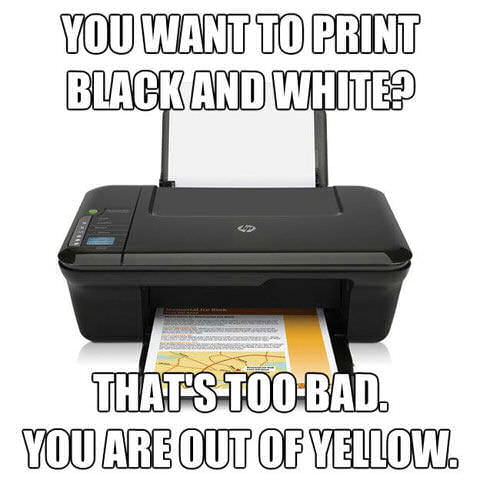 Oh Printers... - 9GAG