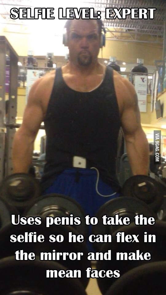 Selfie Level: Expert - 9GAG
