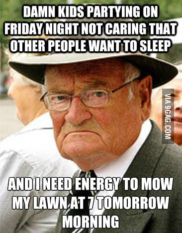 Grumpy Grandpa Meme