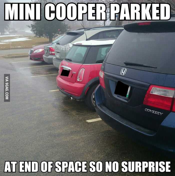 Good Guy Mini Cooper Driver - 9GAG