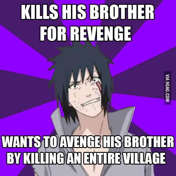 Nothing special, just typical Sasuke logic. - 9GAG