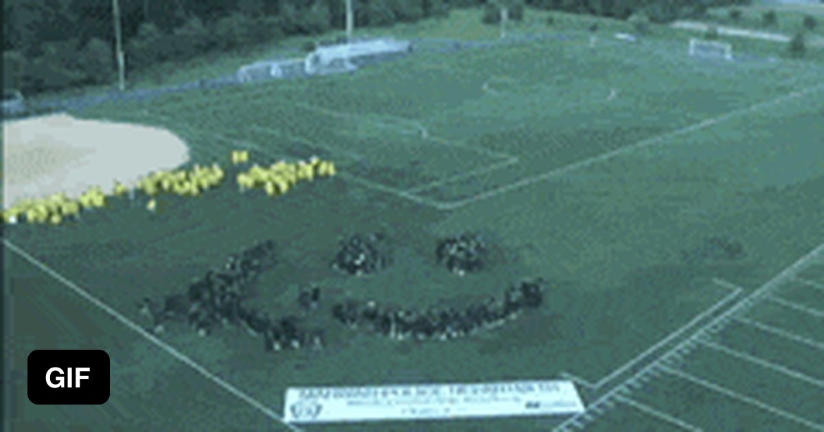 Largest smiley face - 9GAG