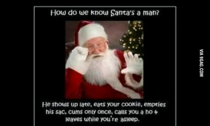 Santa haha. - 9GAG