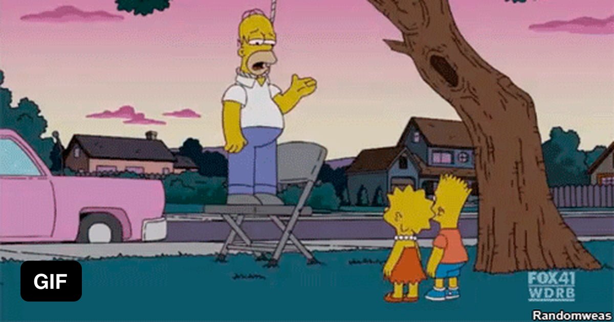 Bad luck Homer - 9GAG