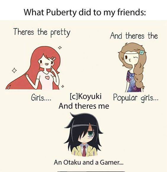 What puberty did to my friends - 9GAG