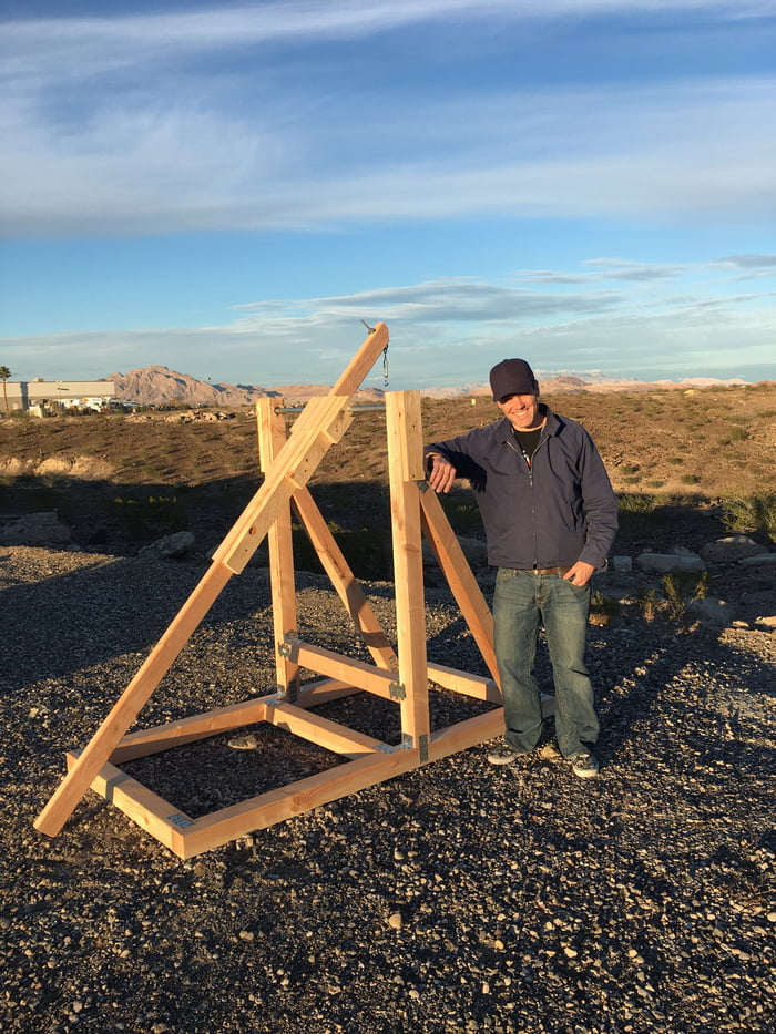 My daughter had to build a catapult for her 6th grade project, I might ...