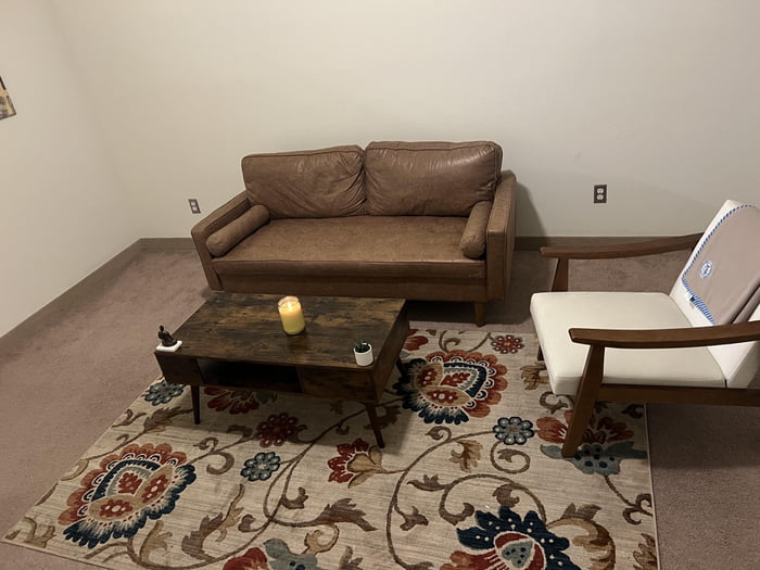 Recommendations for awkward spacing on both sides of the couch? - 9GAG