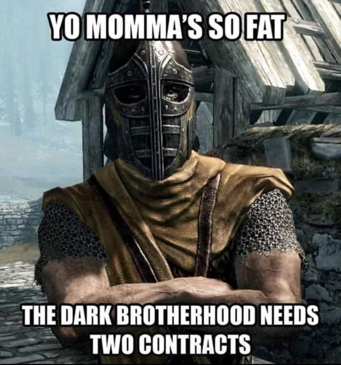 Sick Skyrim burn - 9GAG