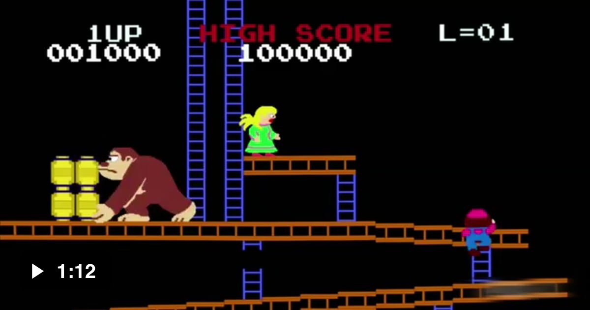 Secret "Donkey kong" level - 9GAG
