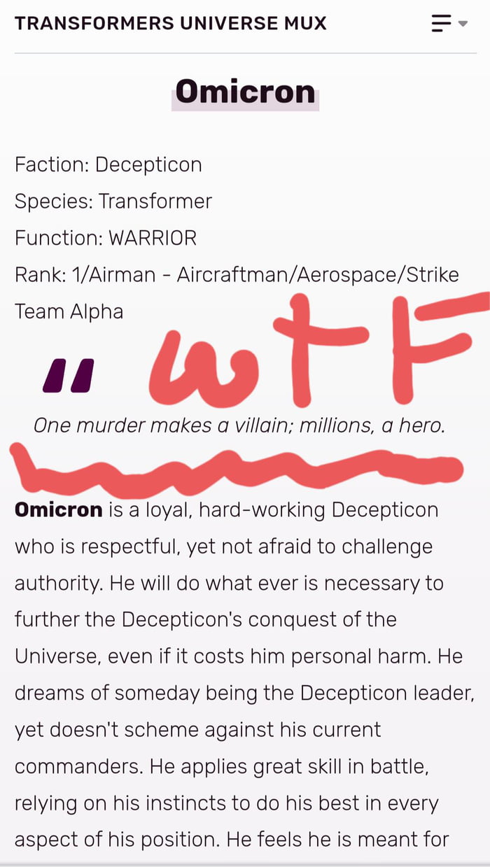 What you get if you google the new Covid variant Omicron and ...