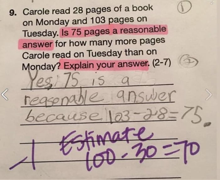 This math question. - 9GAG