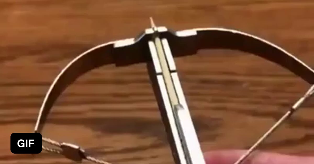 Mini crossbow Vs Potato - 9GAG