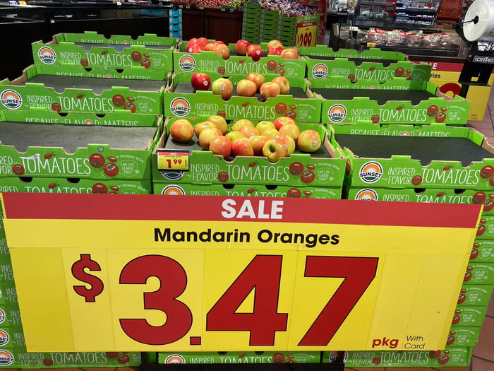 The most confusing grocery store display - 9GAG