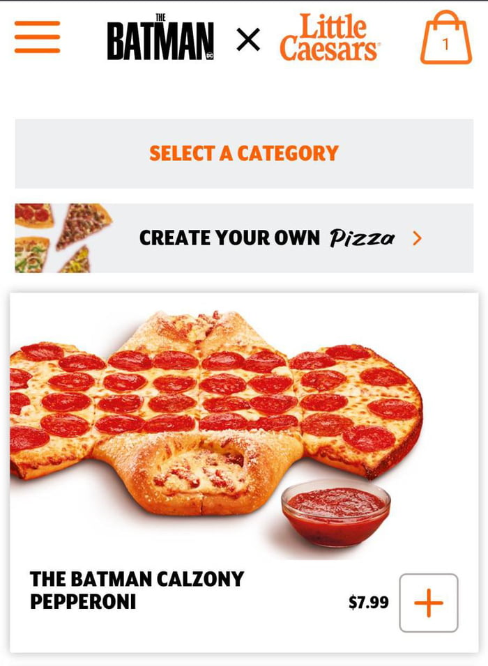 Batman Calzone.. or Female Sanitary Product Calzone? - 9GAG